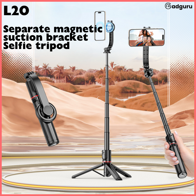 L20 mobile phone selfie stick magnetic live streaming bracket phone ...