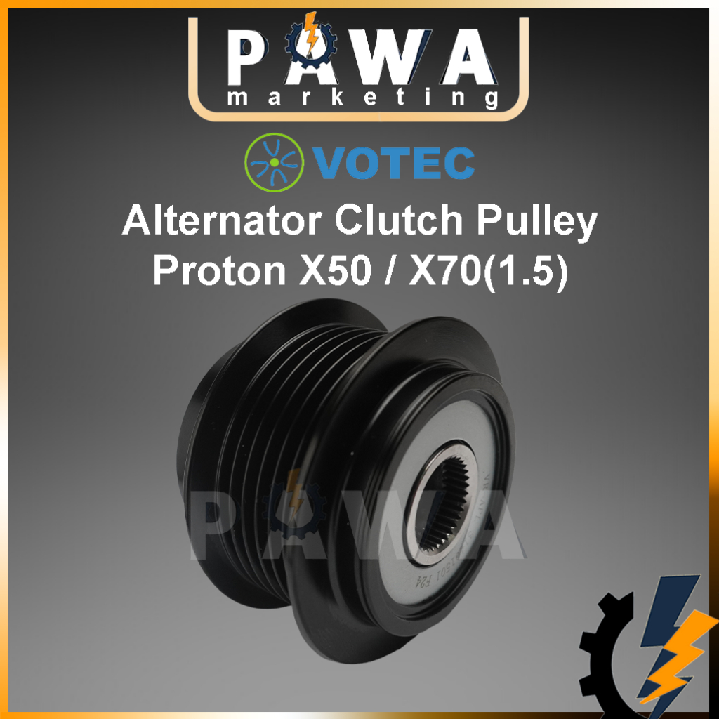 Votec 100% Authentic Alternator Clutch Pulley Proton X70 1.5 X50 6PK VR ...