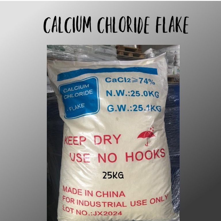 READY STOCK CALCIUM CHLORIDE FLAKE //25KG &1KG // | Shopee Malaysia