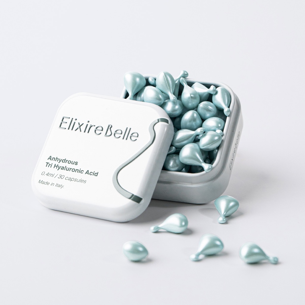 Elixire Belle Anhydrous Tri Hyaluronic Acid Serum 30s Capsules as ...
