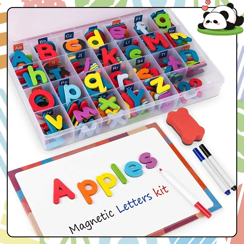 Magnetic Letters Kit ABC /123 Alphabet Letters Number Magnet Spelling ...