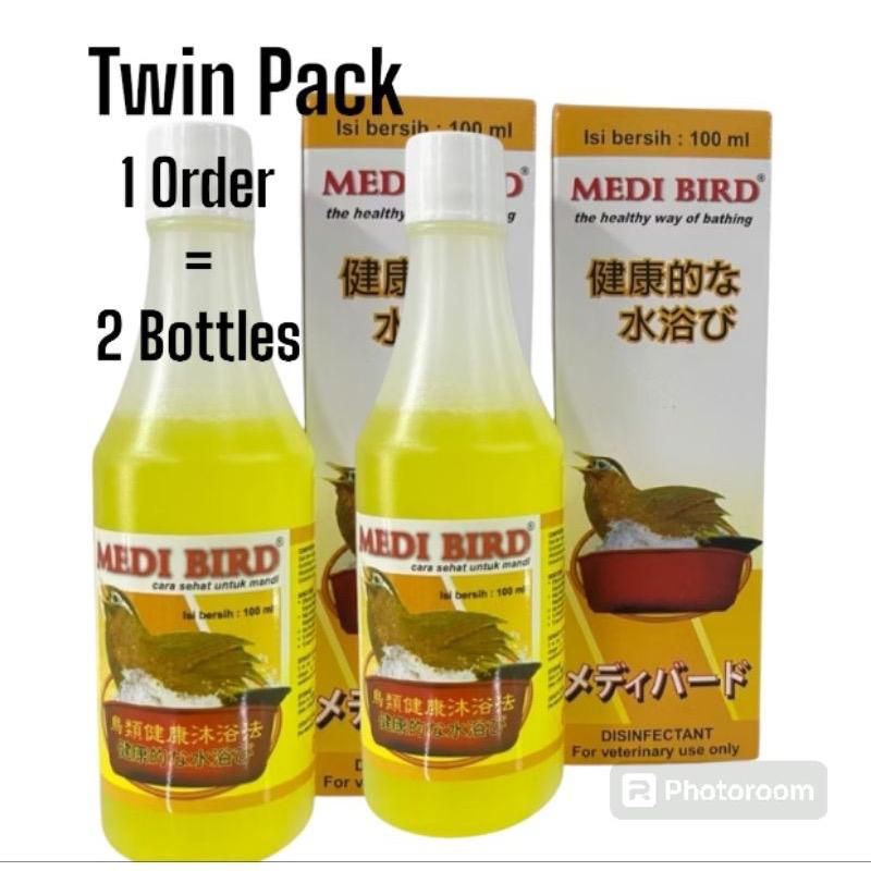 {TWINS PACK} Medi Bird Shampoo (100ml X 2Bottles | Shopee Malaysia