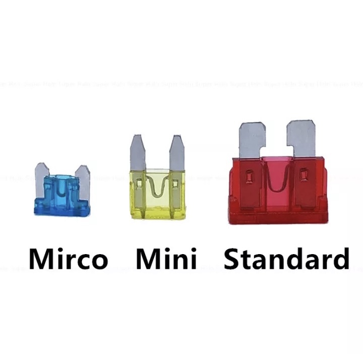 Standard / Micro / Mini - Car Automotive Fuse 10A / 15A / 20A / 25A ...