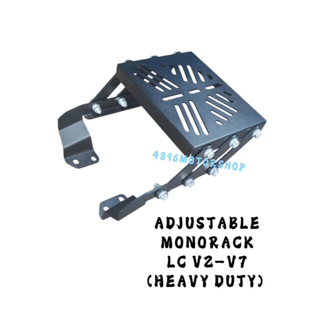 YOSHIPOWER ADJUSTABLE MONORACK LIPAT Y15 LC V2 V3 V4 V5 V6 V7 V8 FI SYM ...