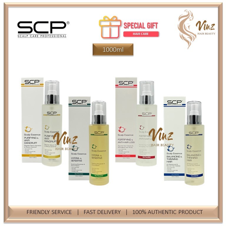【GIFT】SCP Scalp Essence Thinning / Hydra & Sensitive / Anti Hair Loss ...