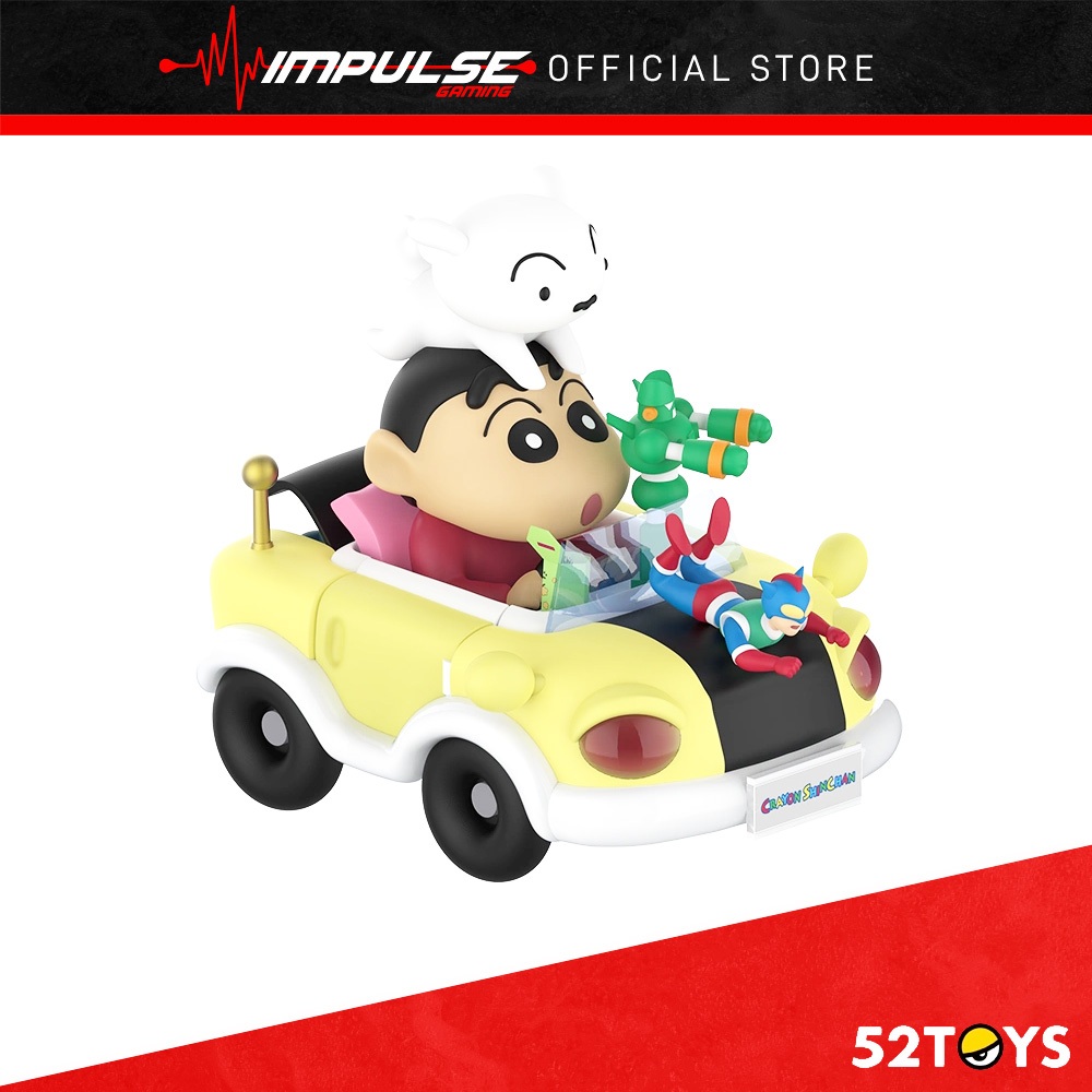 52Toys - Shin Chan Dynamic Car Car Limited Figure 蜡笔小新限定版动感车车 | Shopee ...