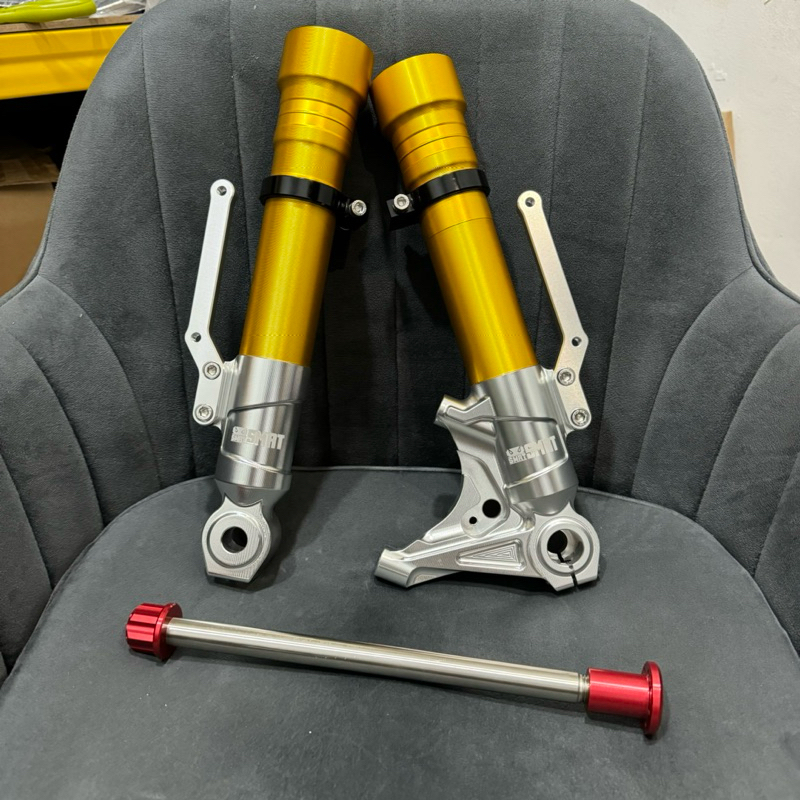 SMRT Yamaha Xmax X-Max V1 V2 250 300 Fork Cover Shock 4 Pot Bracket ...