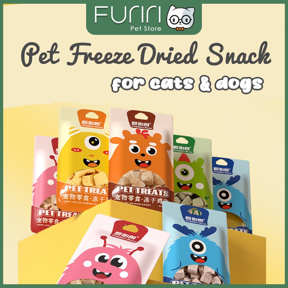 Furiri Pet Freeze Dried Snack Dog Cat Snacks Adult Cat Kitten Nutrition ...