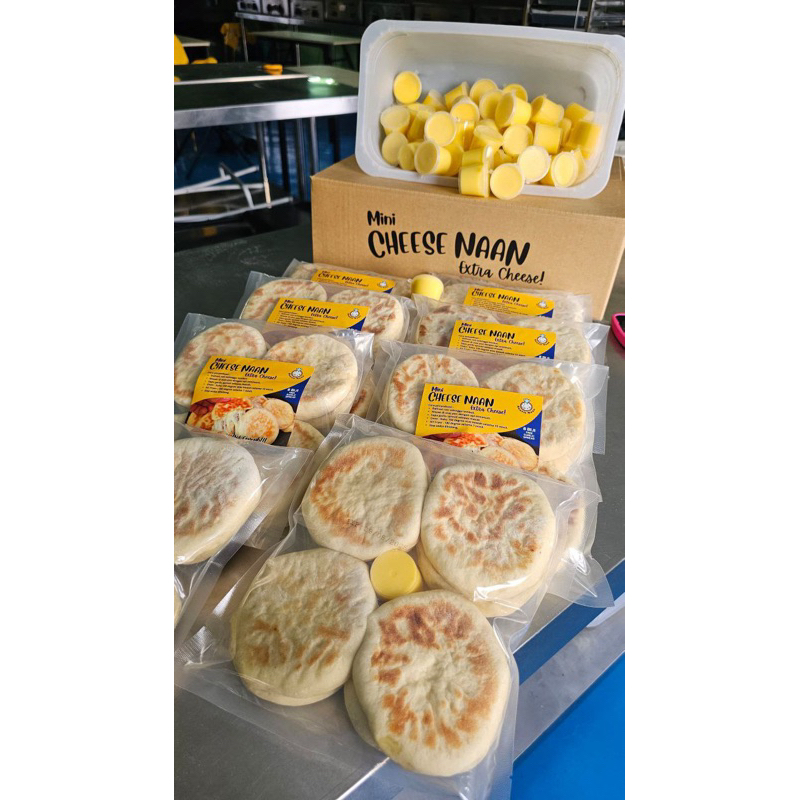 🔥FAST DELIVERY🔥MINI CHEESE NAAN & MINI PLAIN NAAN BY AUNTIE NAAN🔥 Extra ...