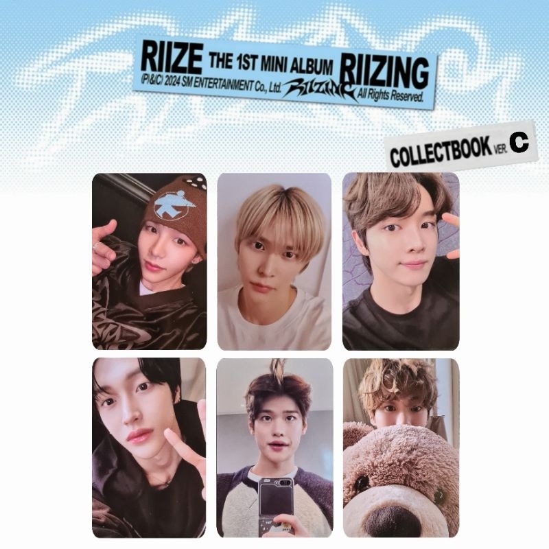 RIIZE RIIZING COLLECT BOOK C VER. PHOTOCARD | Shopee Malaysia