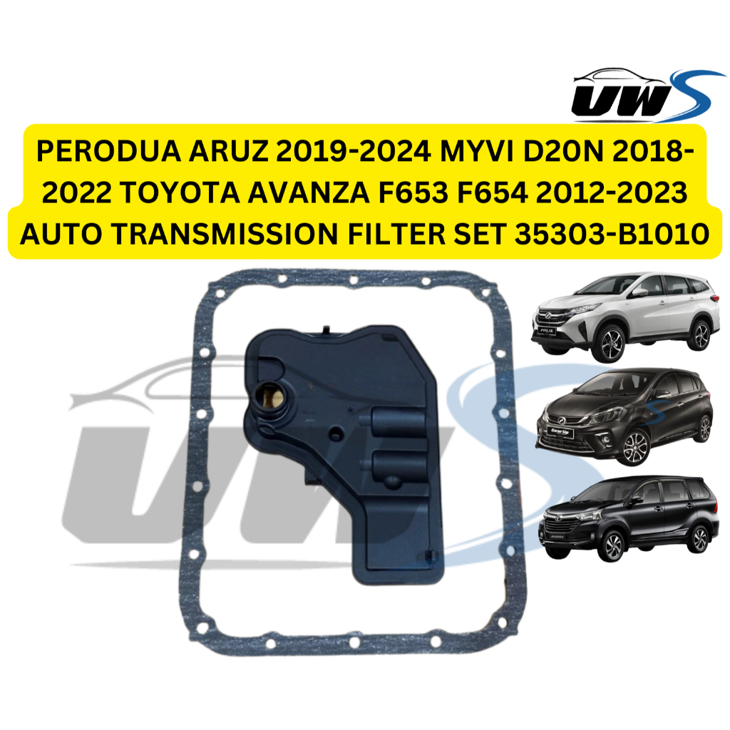 PERODUA ARUZ 2019-2024 MYVI D20N 2018-2022 TOYOTA AVANZA F653 F654 2012 ...