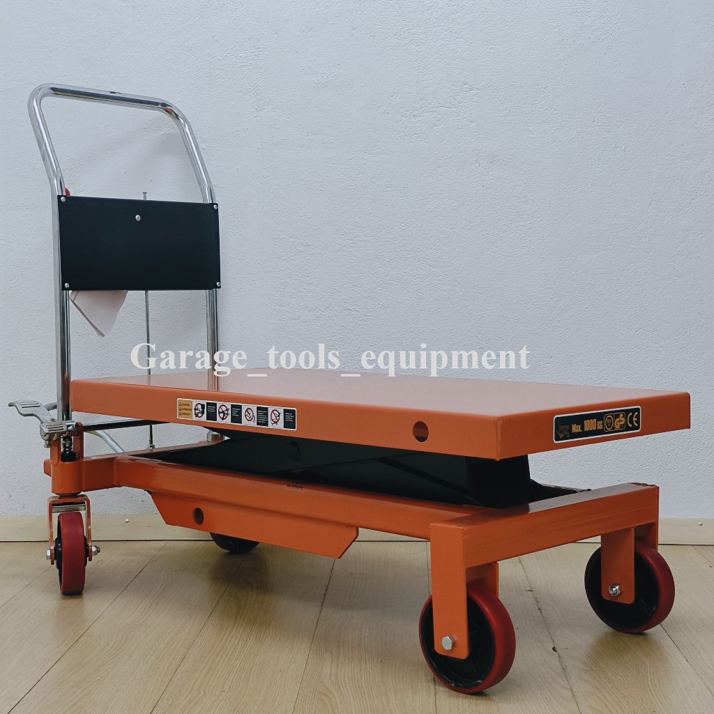Heavy-Duty 1000Kg Table Lifter | Transmission Jack | Scissor Lift Jack ...
