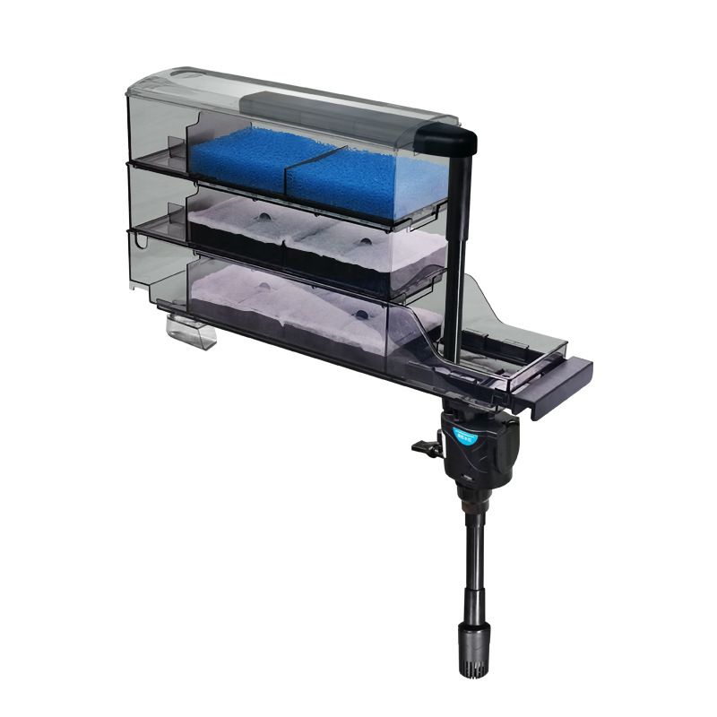 Jeneca 3 stage Aquarium Top Filter/Drip Box Trickle Box Water Pump With ...