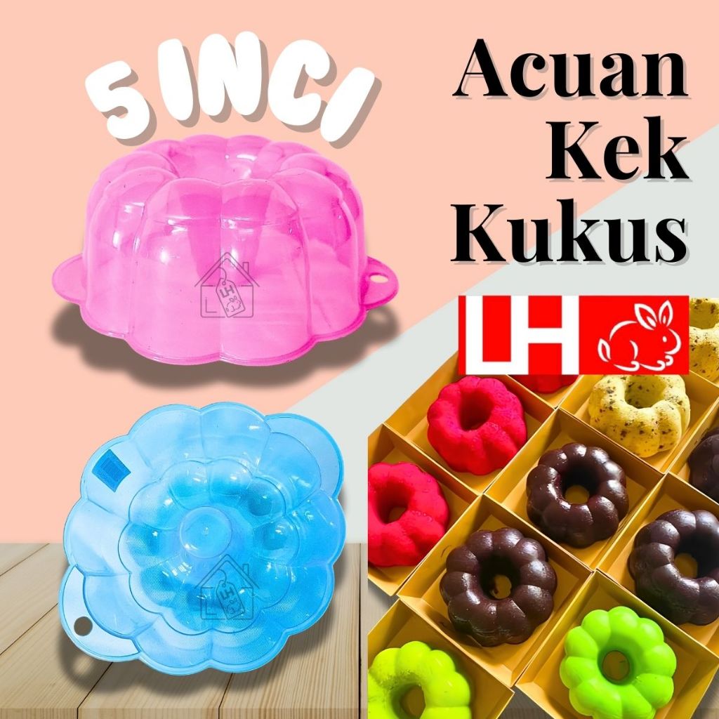 Jelly Mould / Jelly Cake Mould / Acuan Bulat Kek Kukus/ Jelly Pudding ...