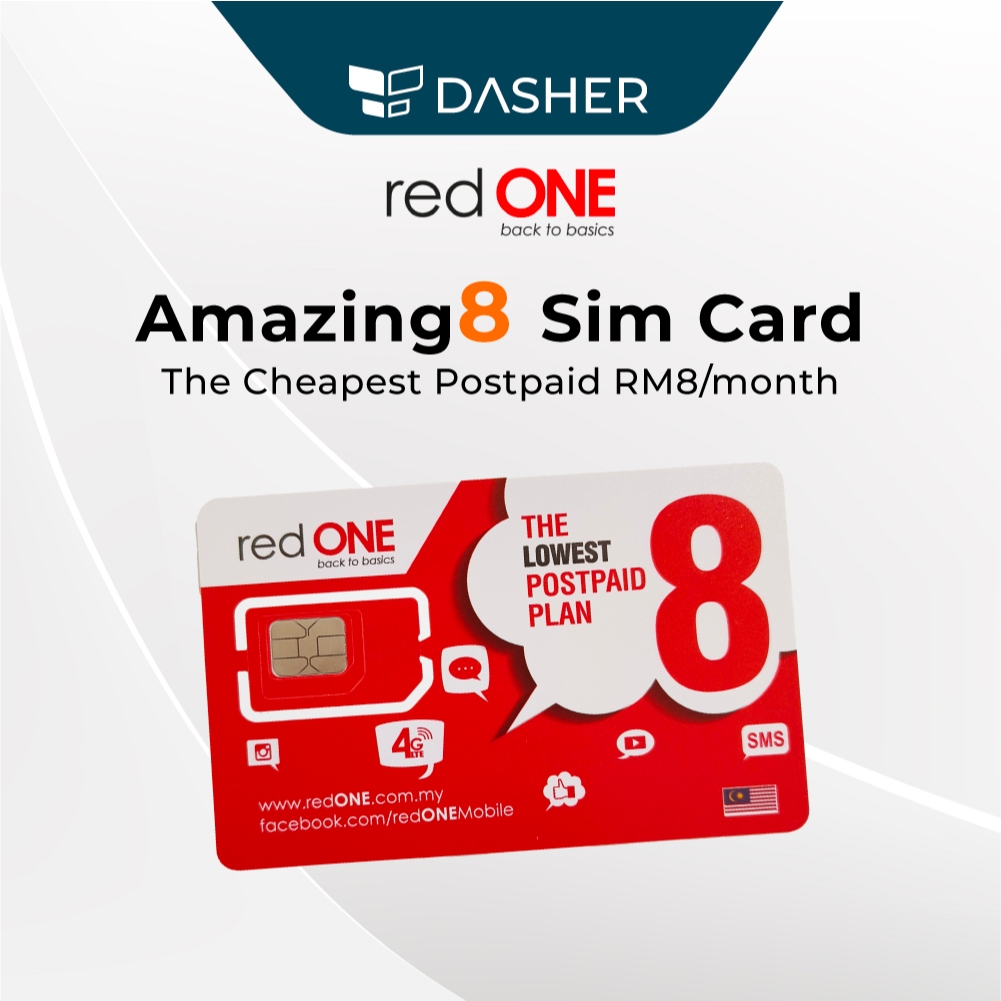[Add-On Deals] redONE Sim Card | 2GB Data | Amazing 8 Sim Card Plan ...