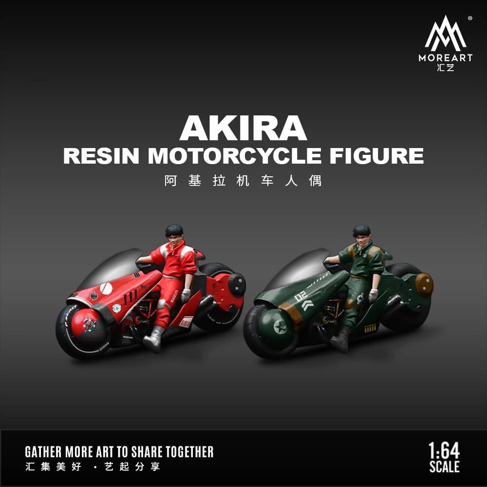 MOREART 1/64 AKIRA DUCATI MOTORCYCLE FIGURE SET | Shopee Malaysia