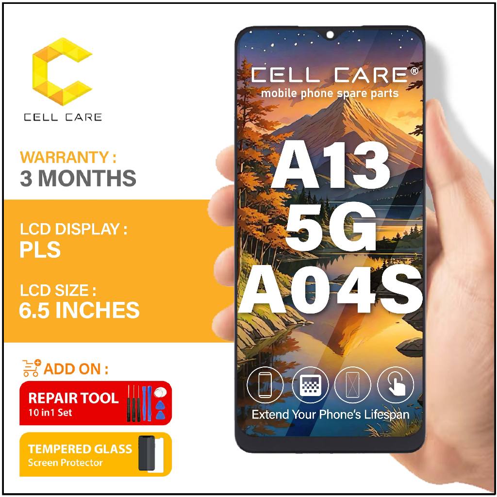 LCD Display Screen Compatible For SAMSUNG A13 5G A136B A136U / A04S ...