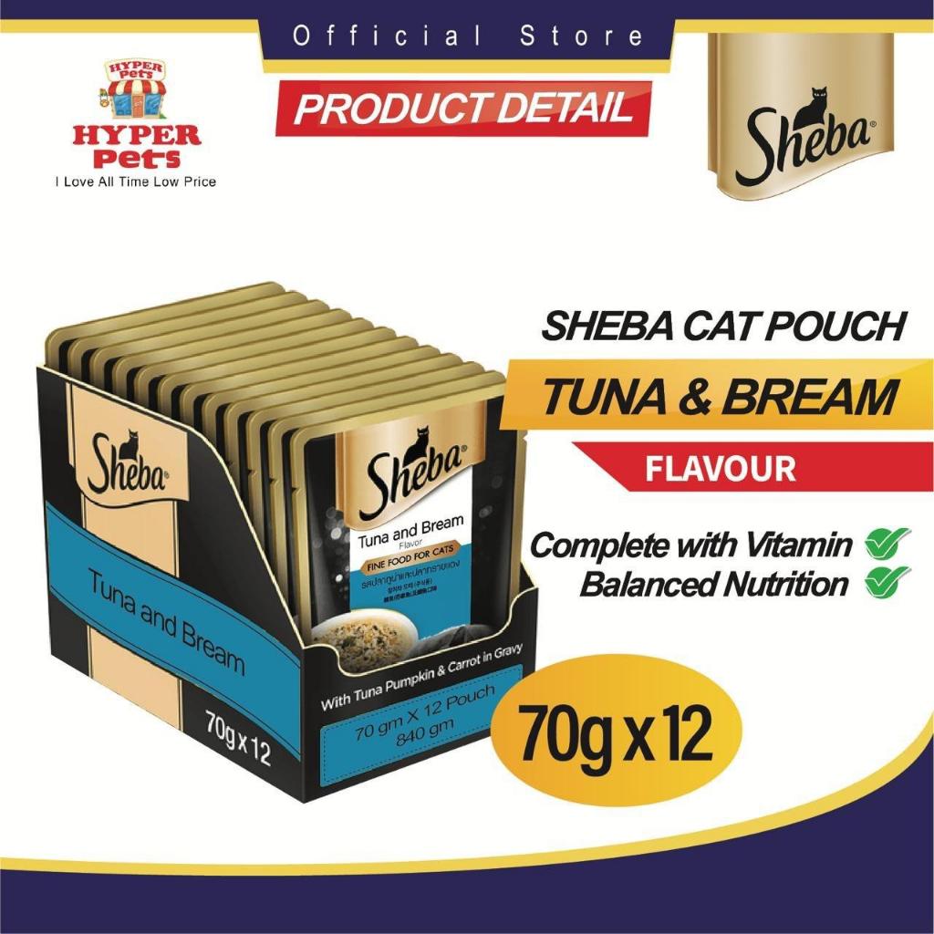 SHEBA.CAT.POUCH.70g.Best Buy.(70g x 12 PCH) | Shopee Malaysia