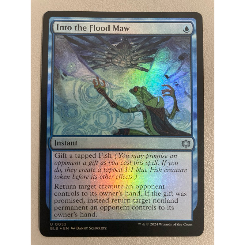 MTG:Bloomburrow (BLB) U0052 - Into the Flood Maw (Foil) | Shopee Malaysia