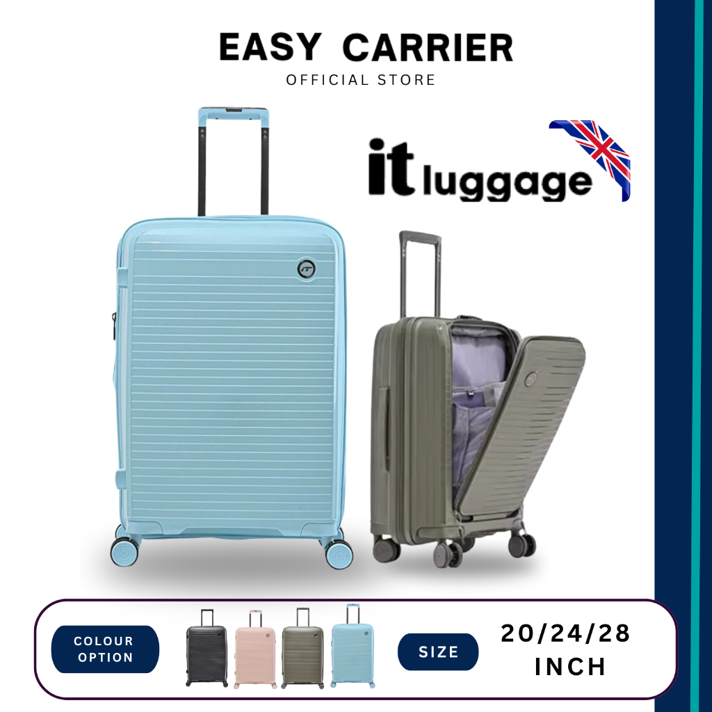 [READY STOCK] IT (UK/LONDON) PP-POLYPROPYLENE UNBREAKABLE LUGGAGE FRONT ...