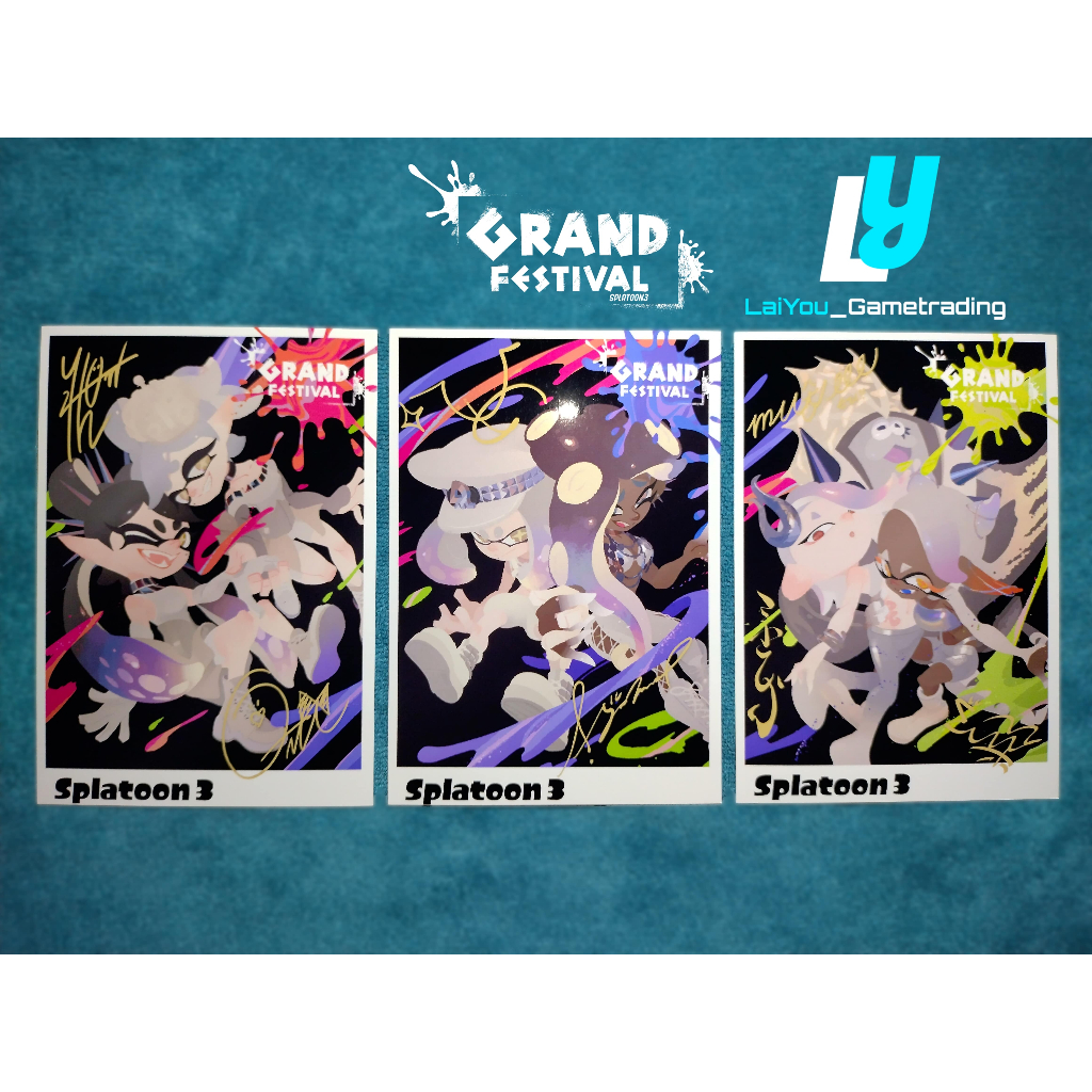 Nintendo Switch Game Splatoon 3 Photo [Final Fest Edition] - Nintendo ...