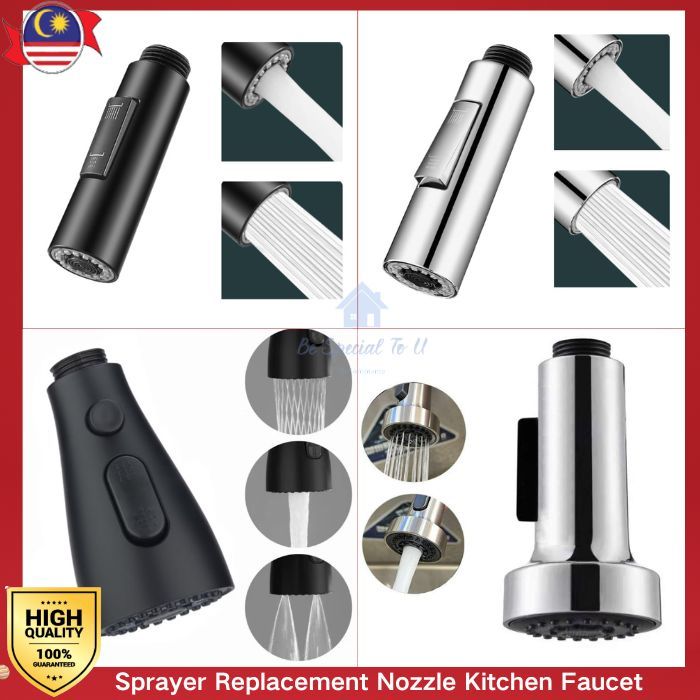 Faucet Pull Out Sink Sprayer Replacement Nozzle Kitchen Faucet Pull Out ...