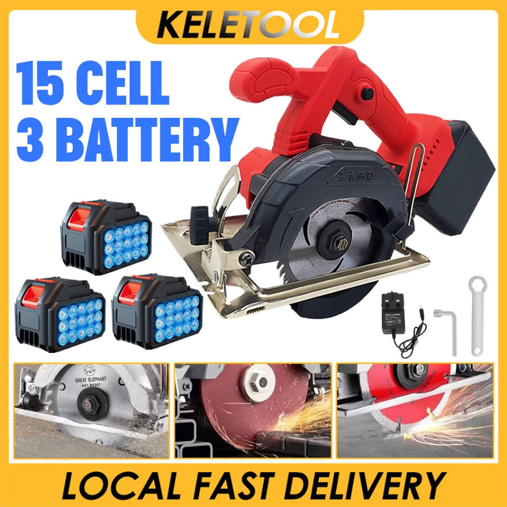 Tile Saw Dry Tile Cutter 5000RPM 5 inch Marble Cutter Ceramic Cutting ...