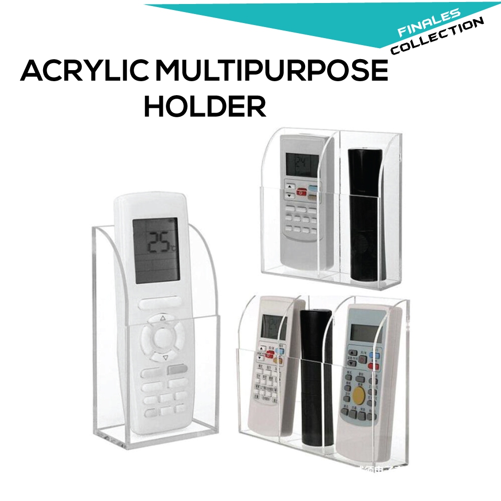 FINALES Tempat Letak Remote TV Acrylic Air Conditioner TV Multipurpose ...