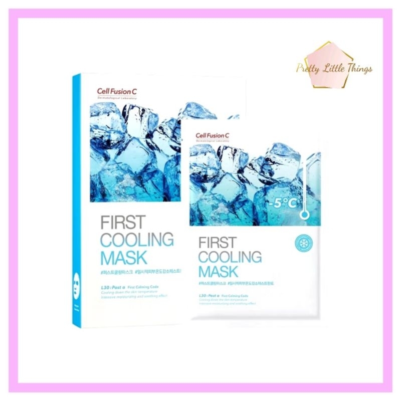 CELL FUSION C First Cooling Mask 5 Pcs | Shopee Malaysia