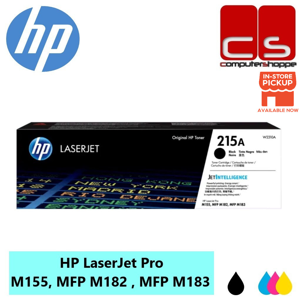 HP 215A Original LaserJet Toner Cartridge - Black/Cyan/Magenta/Yellow ...