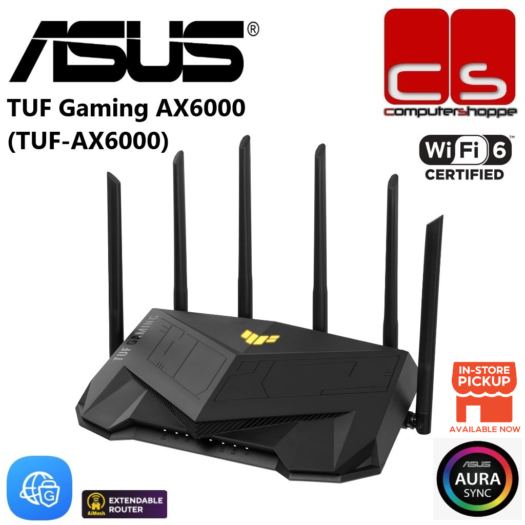Asus TUF Gaming AX6000 Dual Band WiFi 6 Gaming Router | Shopee Malaysia