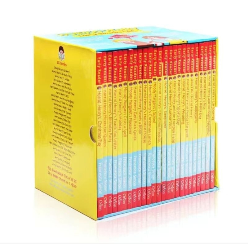 (25 Books) Horrid Henry Early Reader Set Story Book | Shopee Malaysia