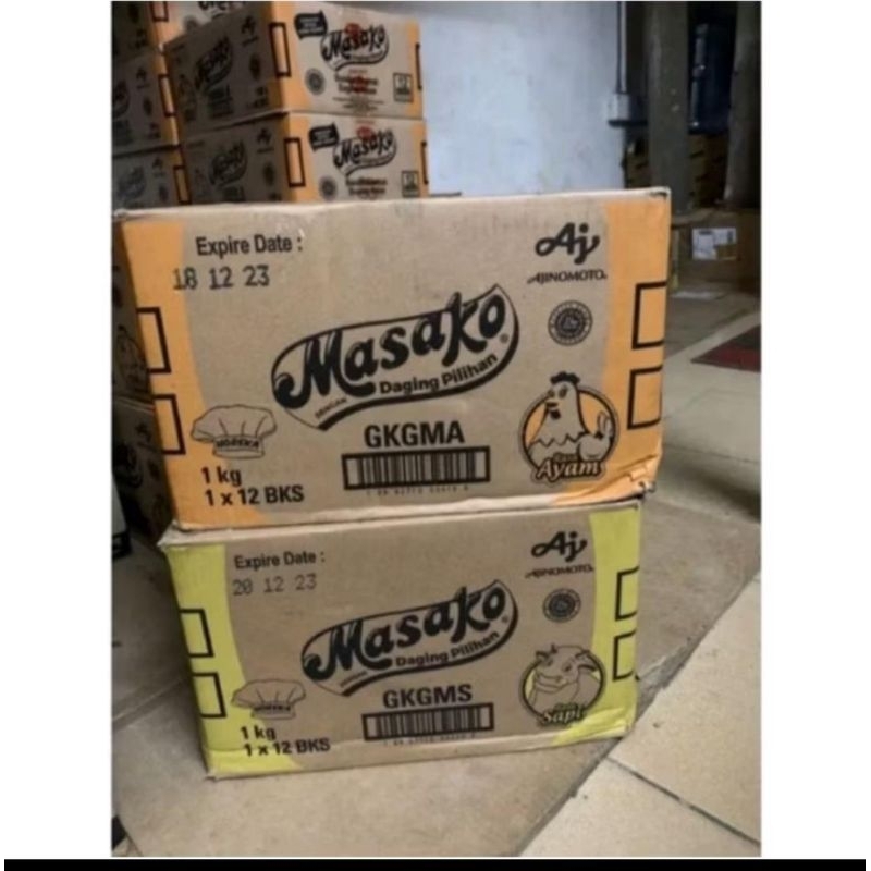MASAKO Bumbu Perasa Ayam & Sapi 1 carton | Shopee Malaysia