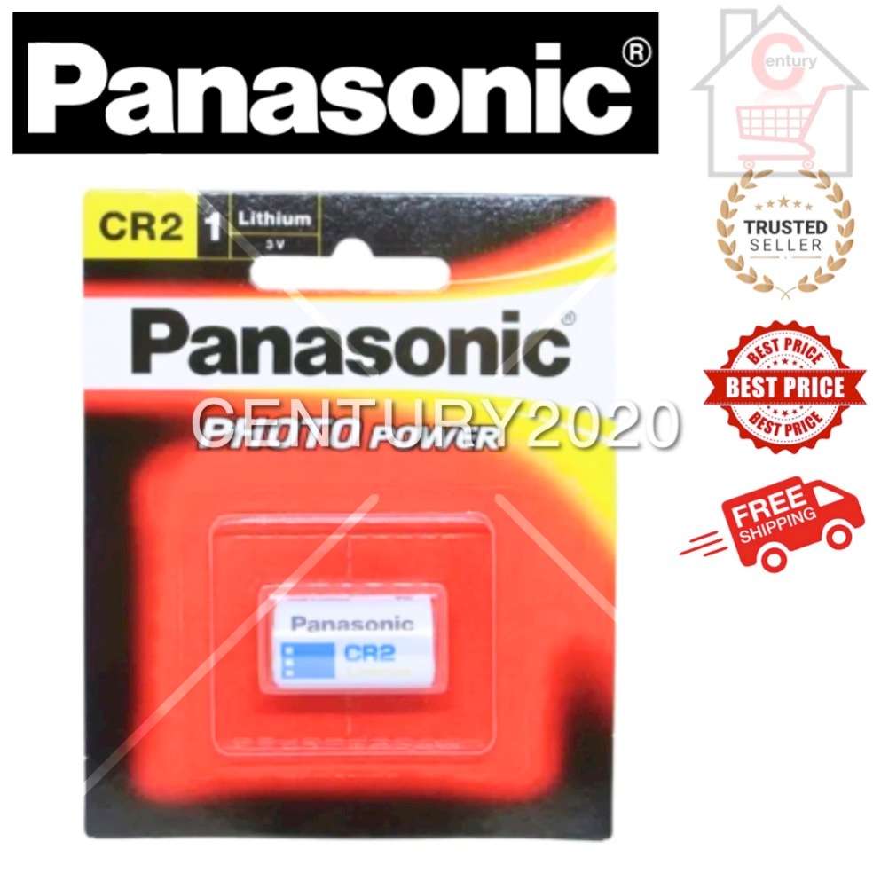 PANASONIC CR2 Lithium Battery 3V Batteries | Shopee Malaysia