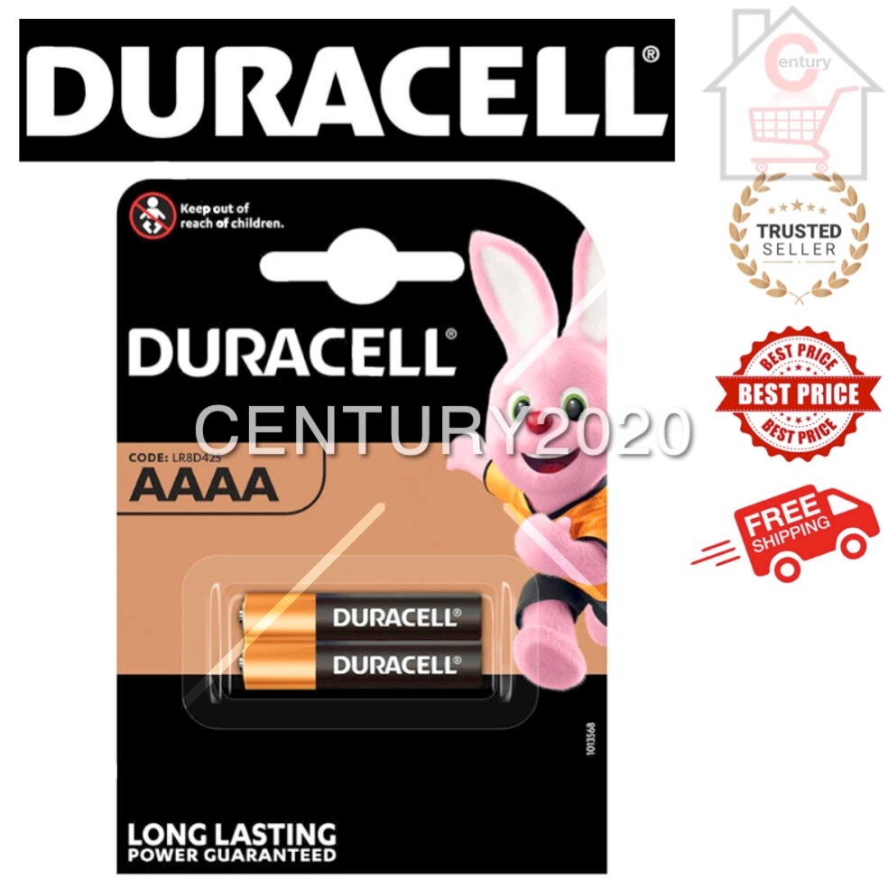 DURACELL AAAA Batteries 1.5V Alkaline Battery 2pcs | Shopee Malaysia