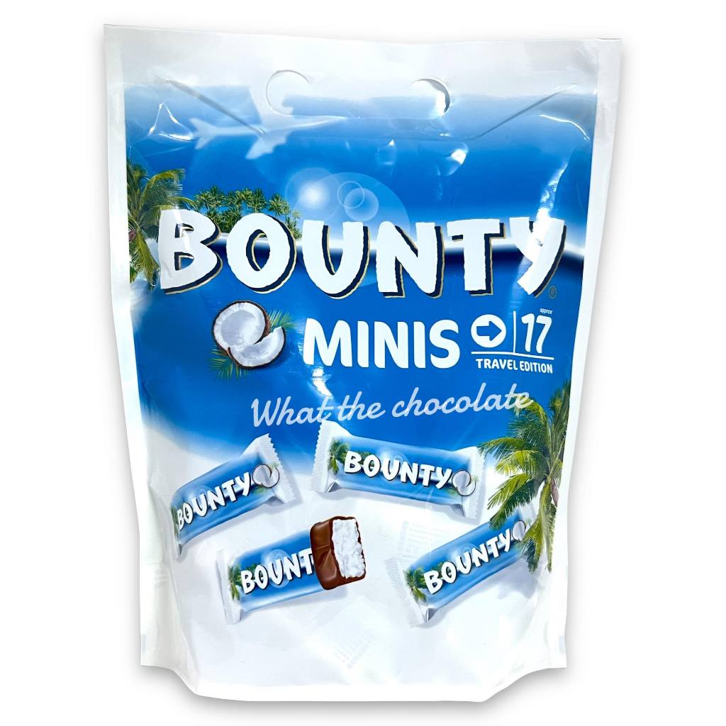 BOUNTY MINIS Chocolate 500g (17pcs) Travel Edition | Shopee Malaysia