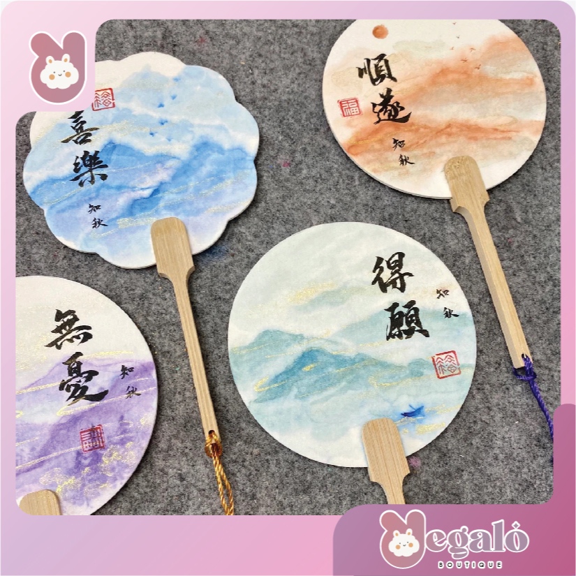 Lacquer fan material package complete set of fan bleaching paint ...