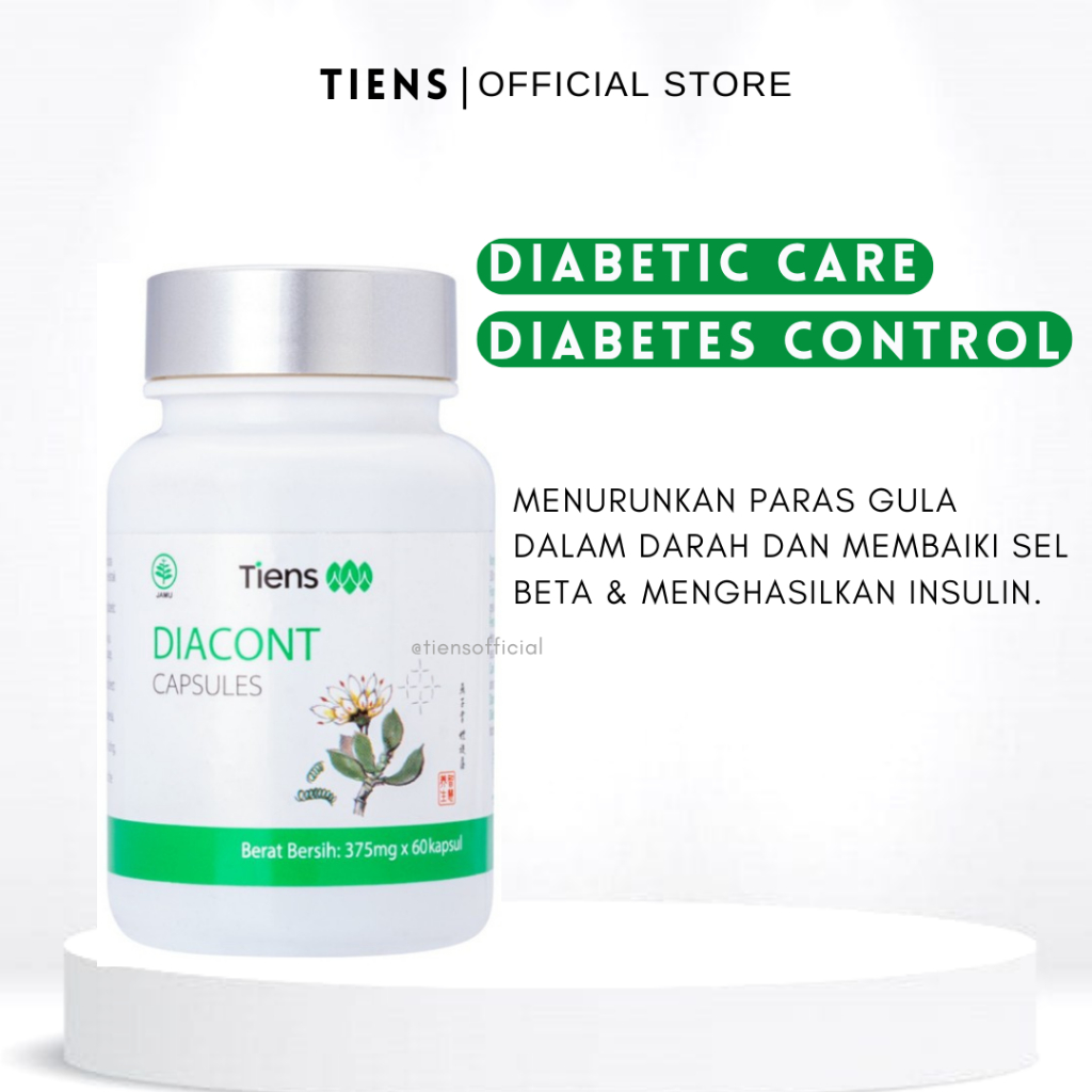 DIACONT 60 CAPSULES UBAT DIABETES KENCING MANIS DIABETIC CONTROL CARE ...