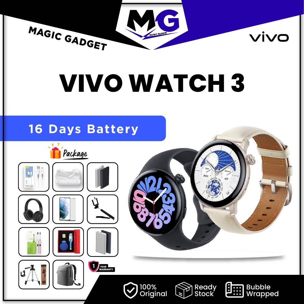 VIVO Watch 3 - Original VIVO Malaysia | Shopee Malaysia