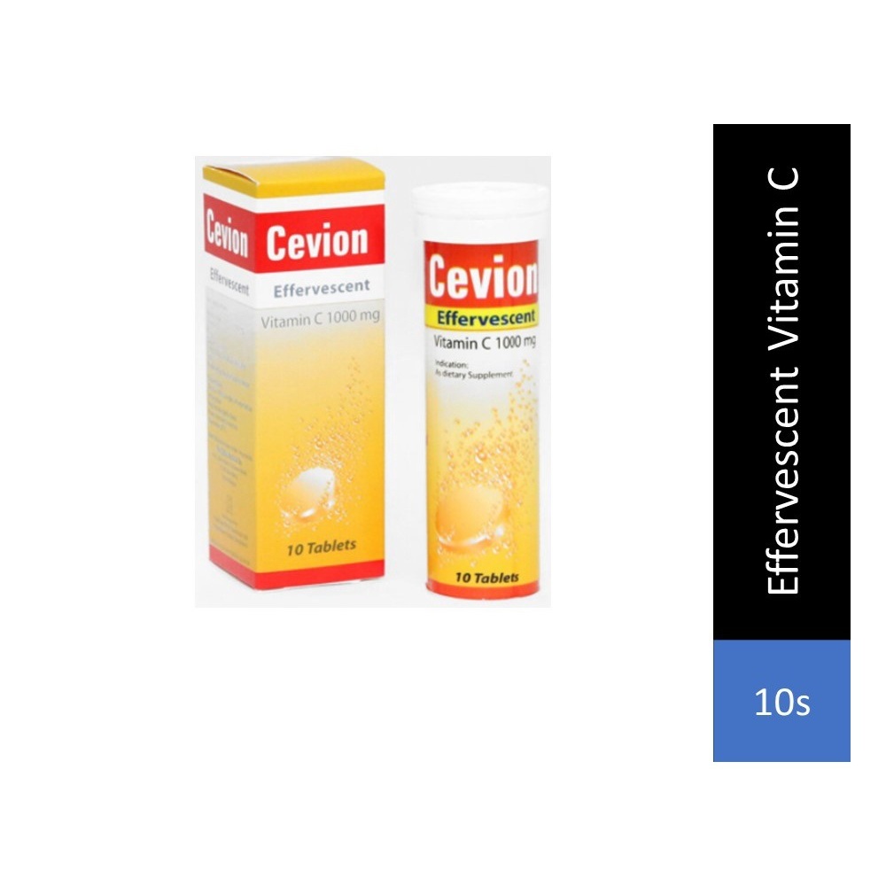 [Exp11/2024] Cevion Effervescent Vitamin C 1000mg (10s) | Shopee Malaysia