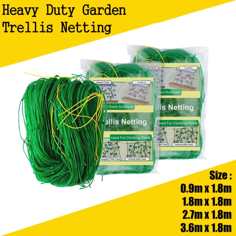 Plant Trellis Netting Plant Support Climbing Net Nylon Garden Netting ...