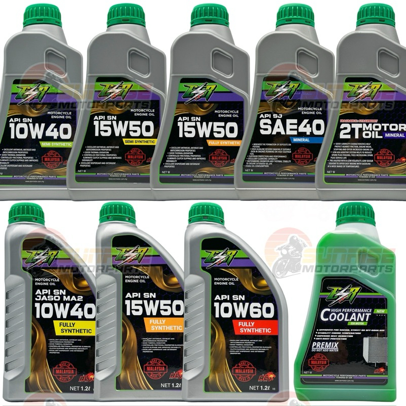 ESR MOTOR OIL ENGINE OIL 1L / 1.2L SEMI SYNTHETIC FULLY SYNTHETIC MINYA ...
