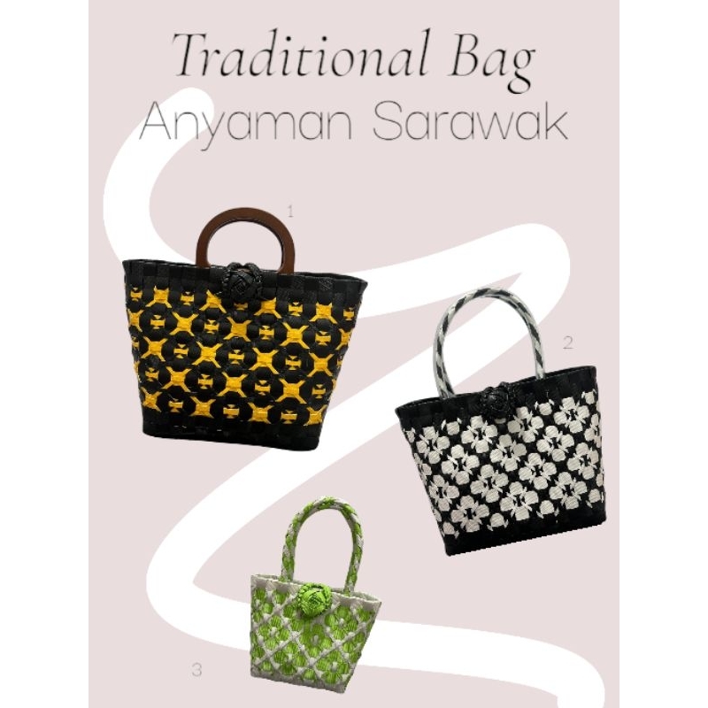 Traditional Bakul Anyaman Modern Sarawak (OFFER) | Shopee Malaysia