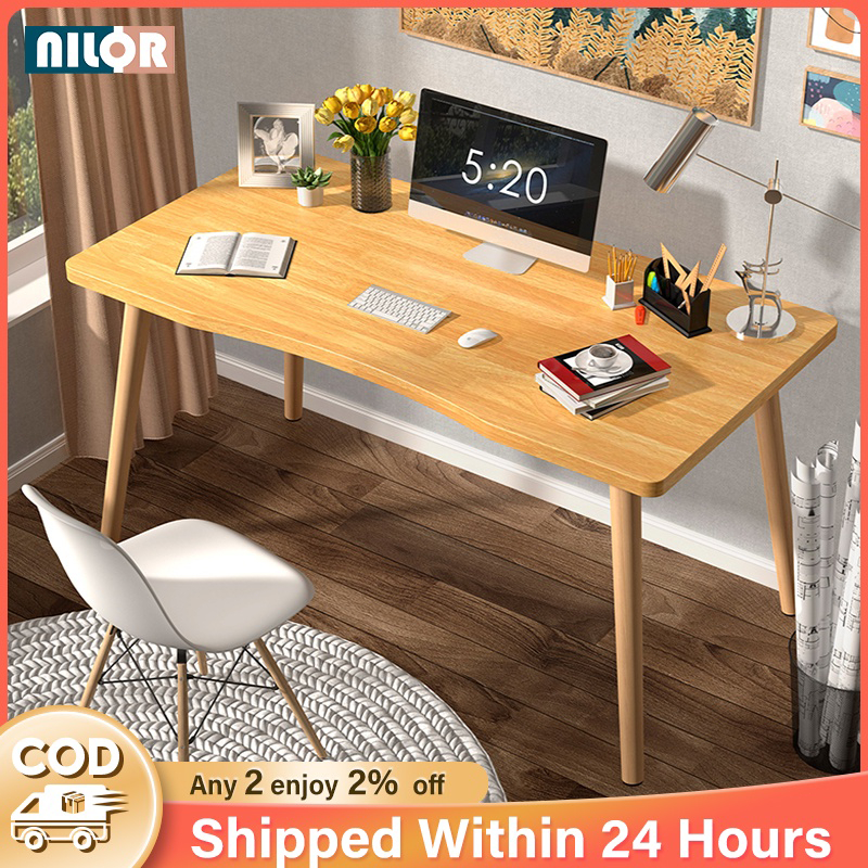 COD Office Computer Desks Table Simple Modern Wooden Home Furniture ...
