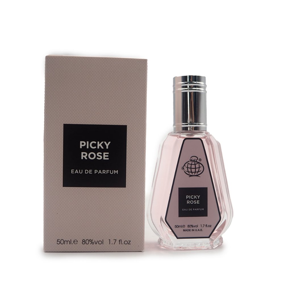 PICKY ROSE 50ML EAU DE PARFUM FOR WOMEN BY FRAGRANCE WORLD | Shopee ...