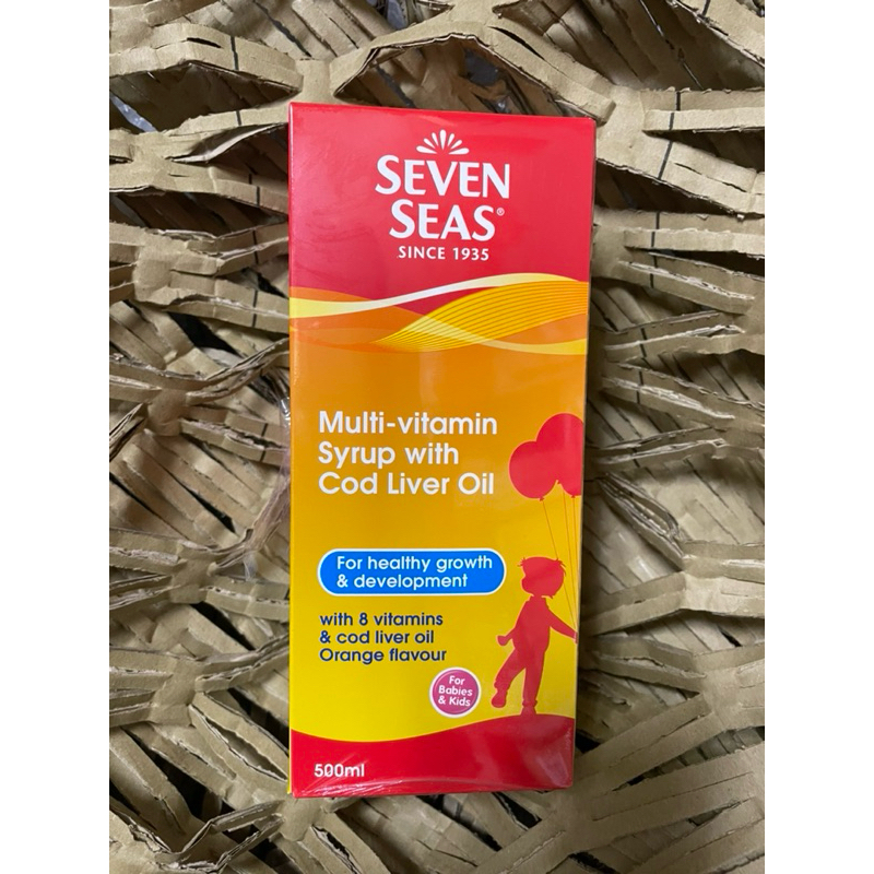 SEVEN SEAS MULTI-VITAMIN SYRUP WITH COD LIVER OIL 500ML [EXP DEC 2025 ...