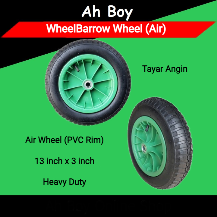 Heavy Duty Wheel Barrow WHEEL (Air Wheel / PU Foam Wheel) | Tyre ...