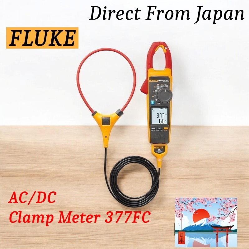 Fluke True-RMS AC/DC Clamp Meter (with iFlex) 377 FC | Shopee Malaysia