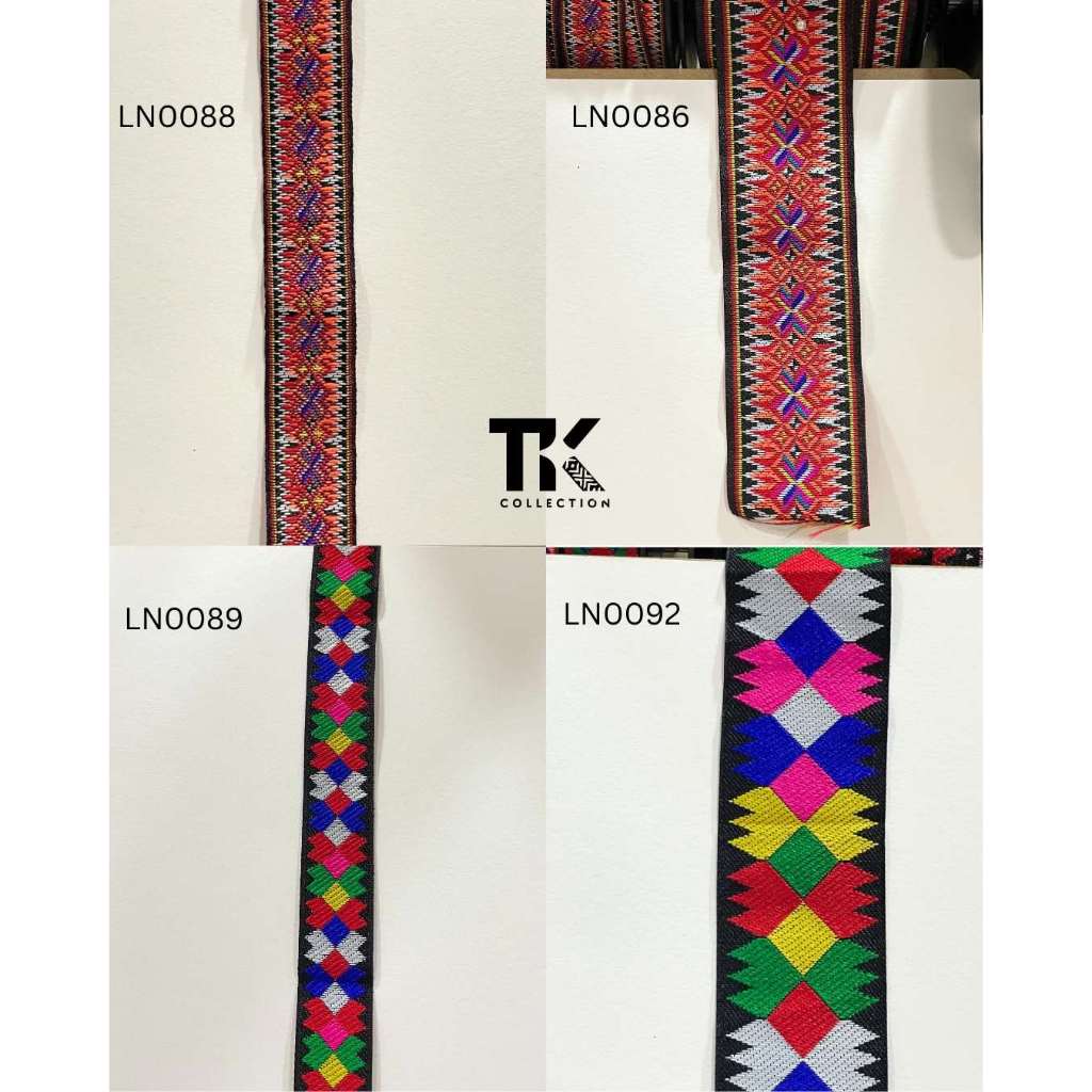 (1METER) LACE FOR TRADITIONAL CLOTHES LINANGKIT SABAH SARAWAK KADAZAN ...