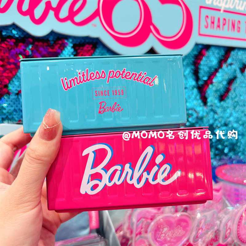 [READYSTOCK] MINISO Barbie Iron Container Storage (Pink) | Shopee Malaysia